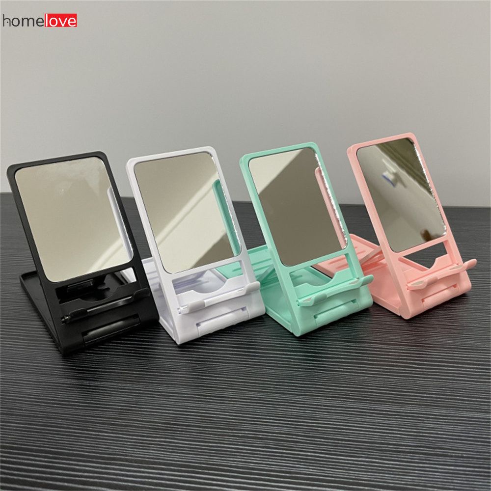 New Folding Portable Creative Mirror Lazy Mobile Phone Stand Desktop ...