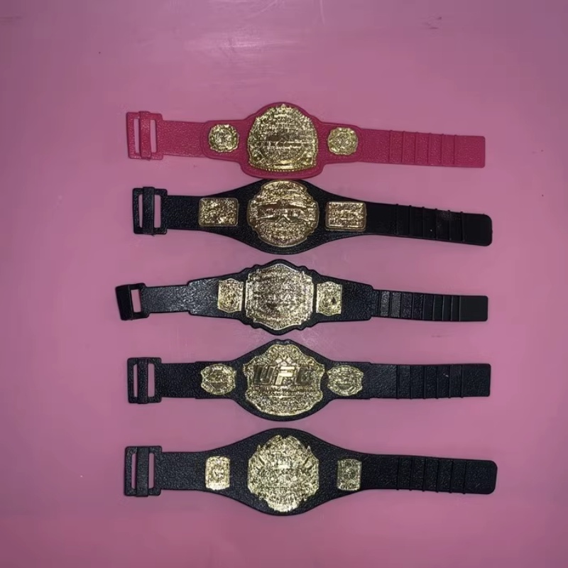 Genuine MATEEL Bulk UFC Fighting Belt Props Can Match 20cm action ...