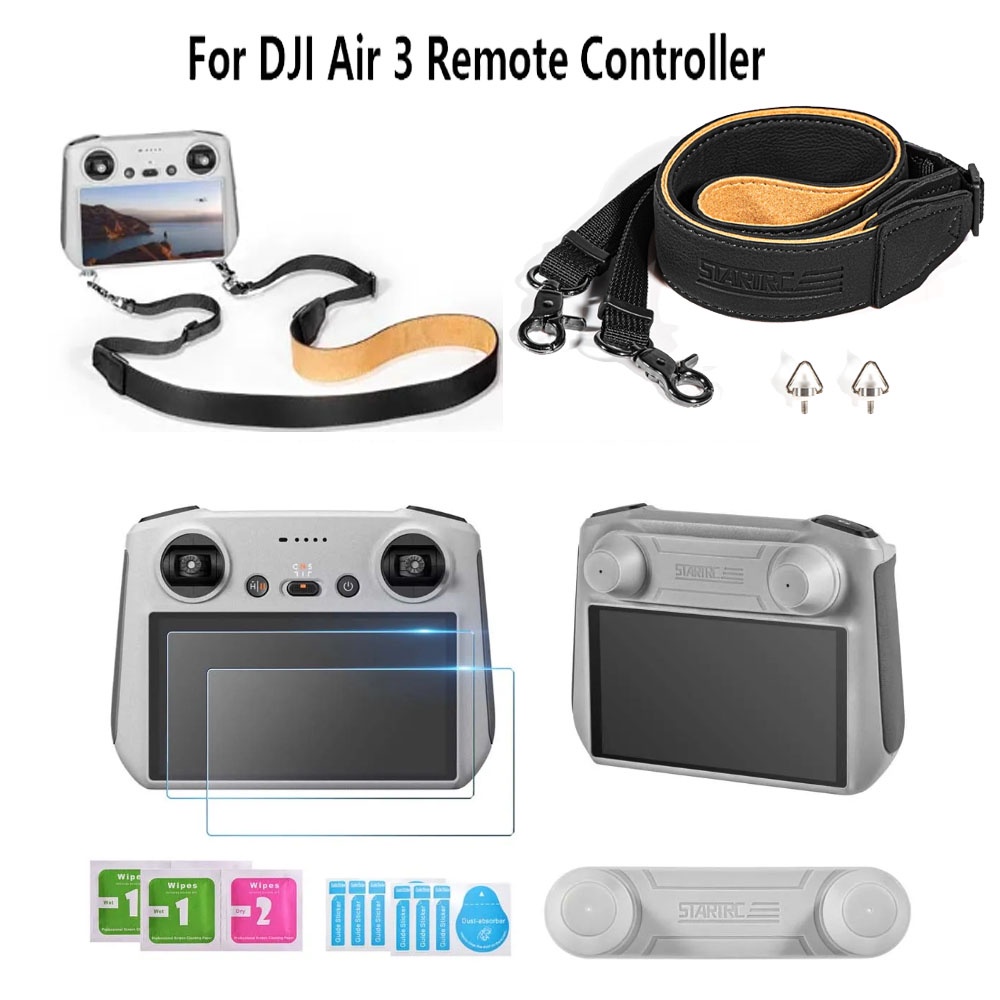 For DJI Air 3S/AIR 3 Drone RC2 Remote Control Tempered Glass Protective ...