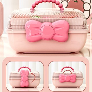 Make Up Box Practical Hair Accessory Storage Box 3-layer Organizer ...