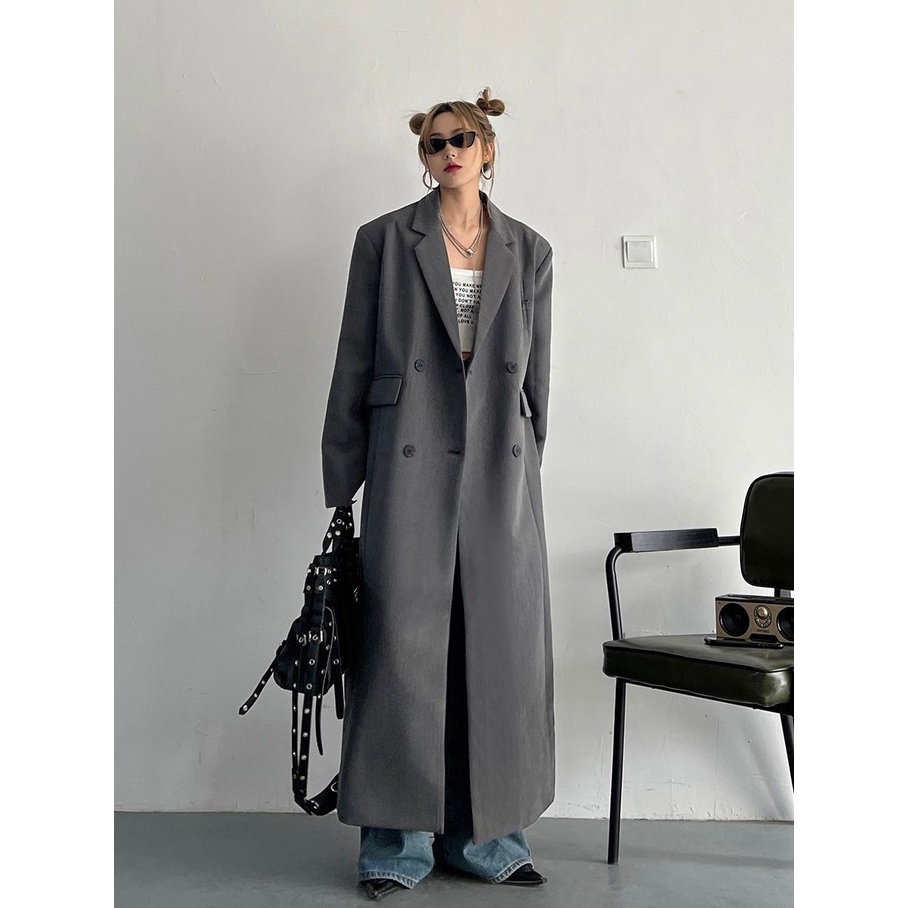 Ins wind chic aura strong profile drop feeling loose thin Korean ...