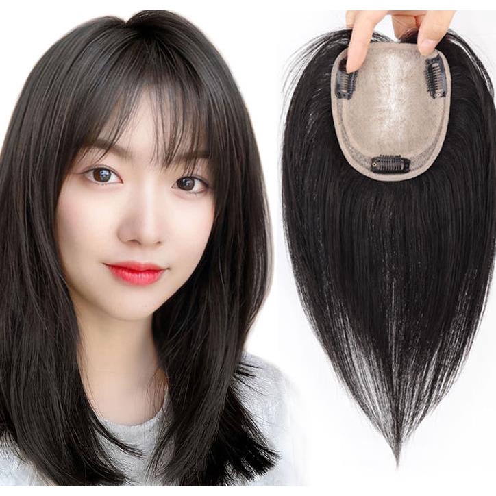 [READY STOCK] Hidden Knots Invisible Natural Women Long Hair Topper ...