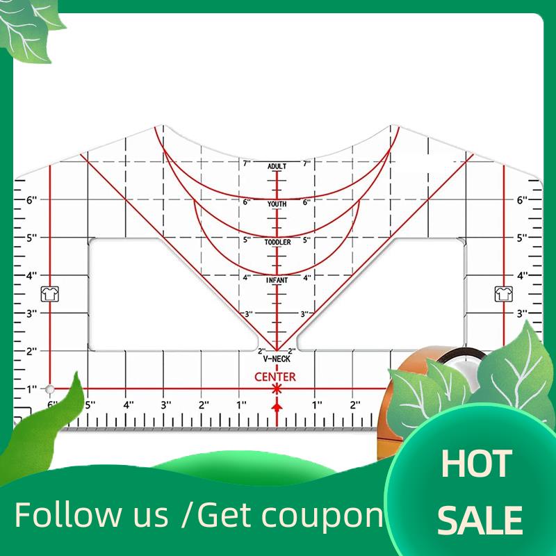 【In stock】Tshirt Ruler Guide for Vinyl Alignment, T Shirt Ruler to ...
