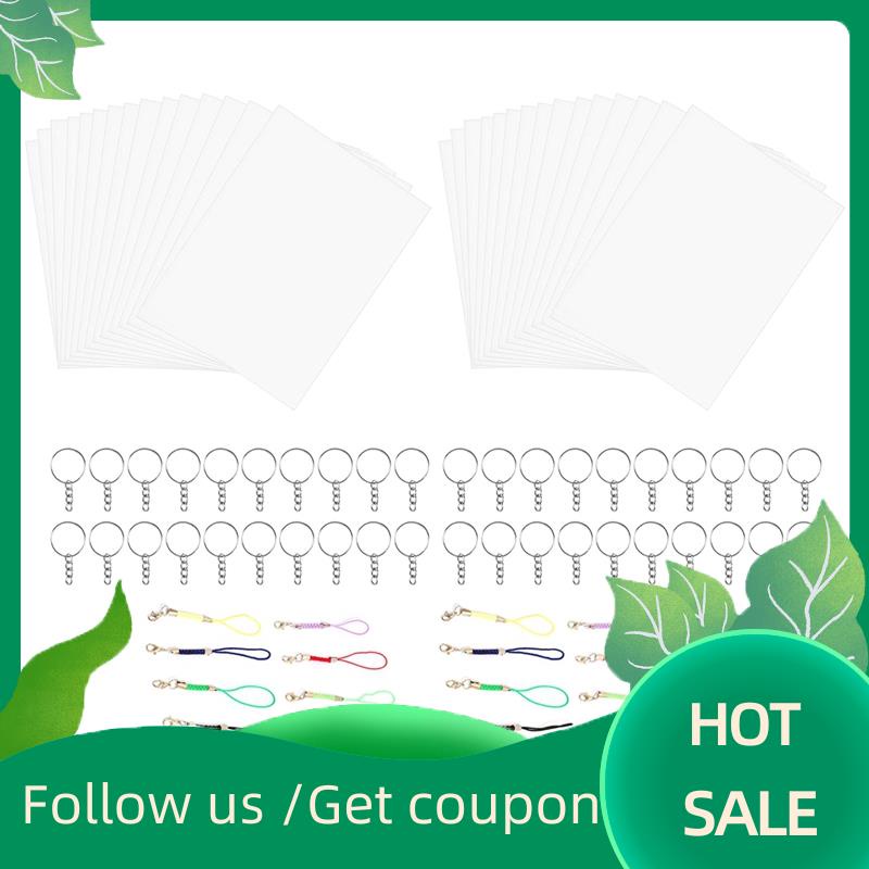 【In stock】Shrink Plastic Sheet Sheets Shrinky Dink Paper Kit with Clear ...