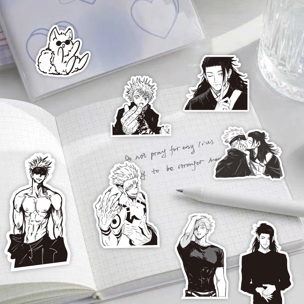 Gojo Satoru Stickers Jujutsu Kaisen Sticker Fushiguro Megumi Stickers ...