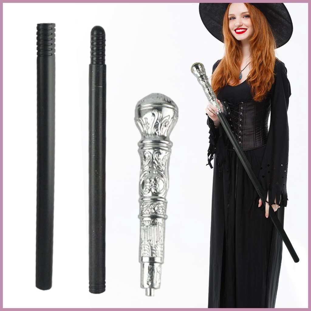 Princess Scepter Prop Stick Cane Halloween Wand Cane Halloween King ...