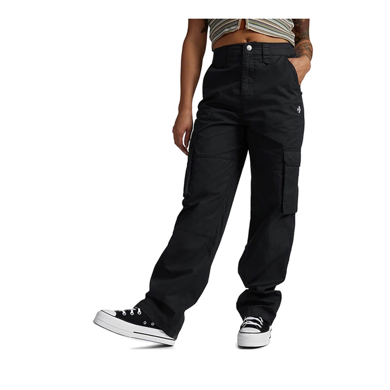 Converse Women's Relaxed Cargo Pant - Converse Black | Shopee Philippines