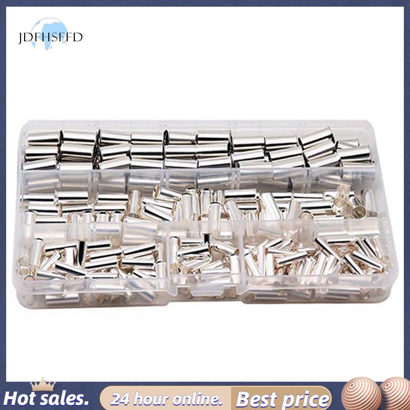 【jdfhsffd】240PCS Wire Copper Crimp Fitting Ferrules,AWG 4,6,8,10 Non ...