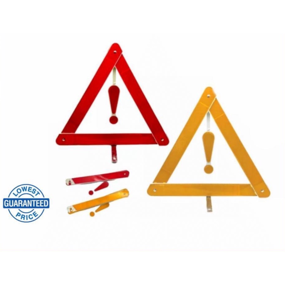 Car Early Warning Device Signage Reflective Triangle Car Safety Warning ...