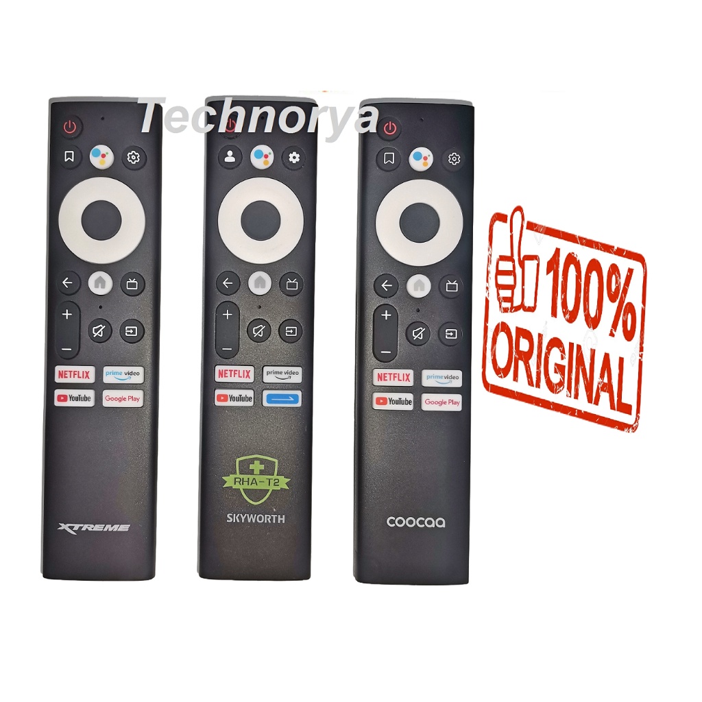 XTREME, SKYWORTH, COOCAA Remote Control for ALL Smart TV, Android TV ...