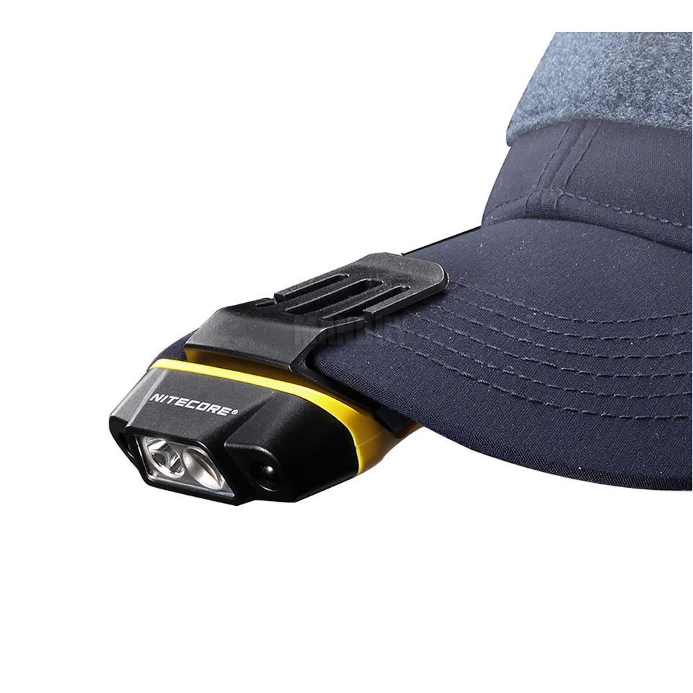 Nitecore NU11 150 Lumens Rechargeable Outdoor Fishing IR Sensor Clip-on ...