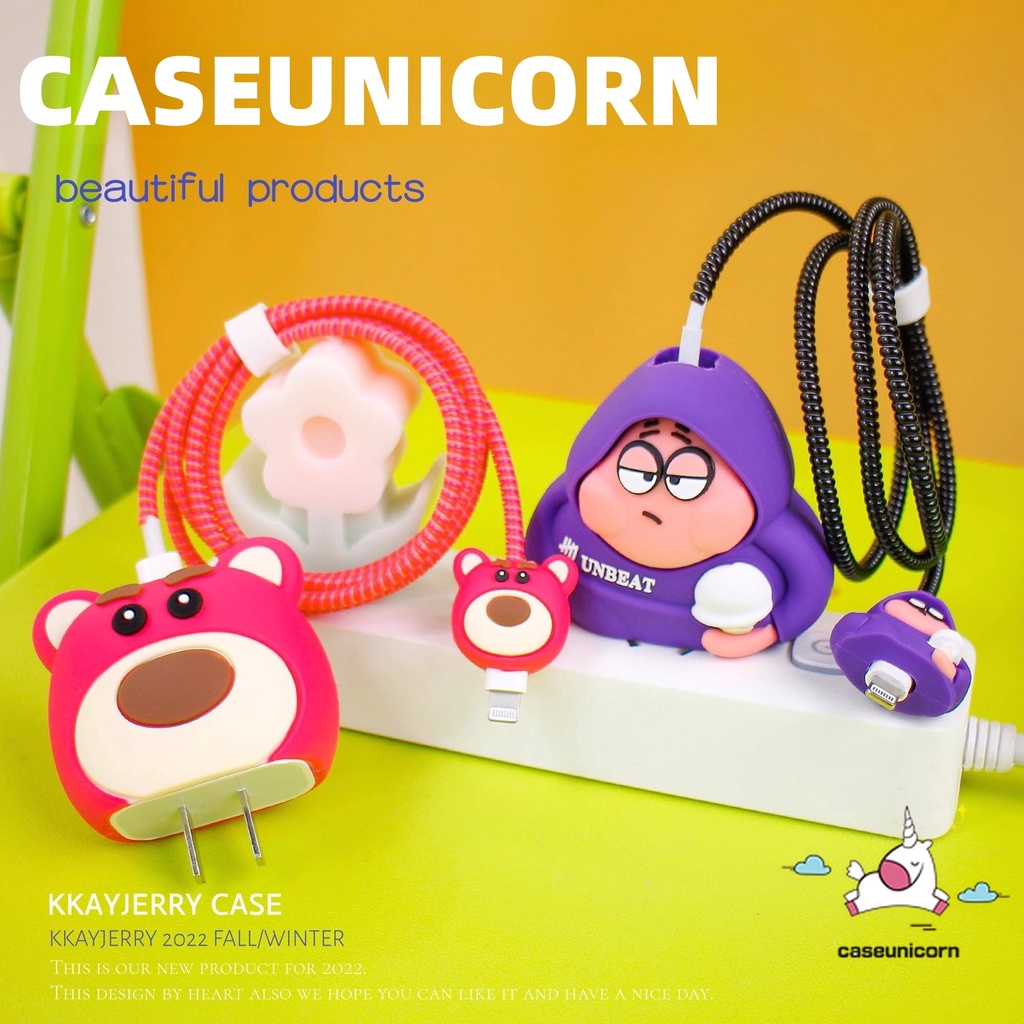 Compatible Case For Apple 18W/20W Strawberry Bear Lotso Patrick Star ...