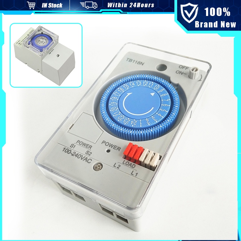 24 Hours Industrial Mechanical 12V DC Timer Switch SUL181H/TB118N 2 ...