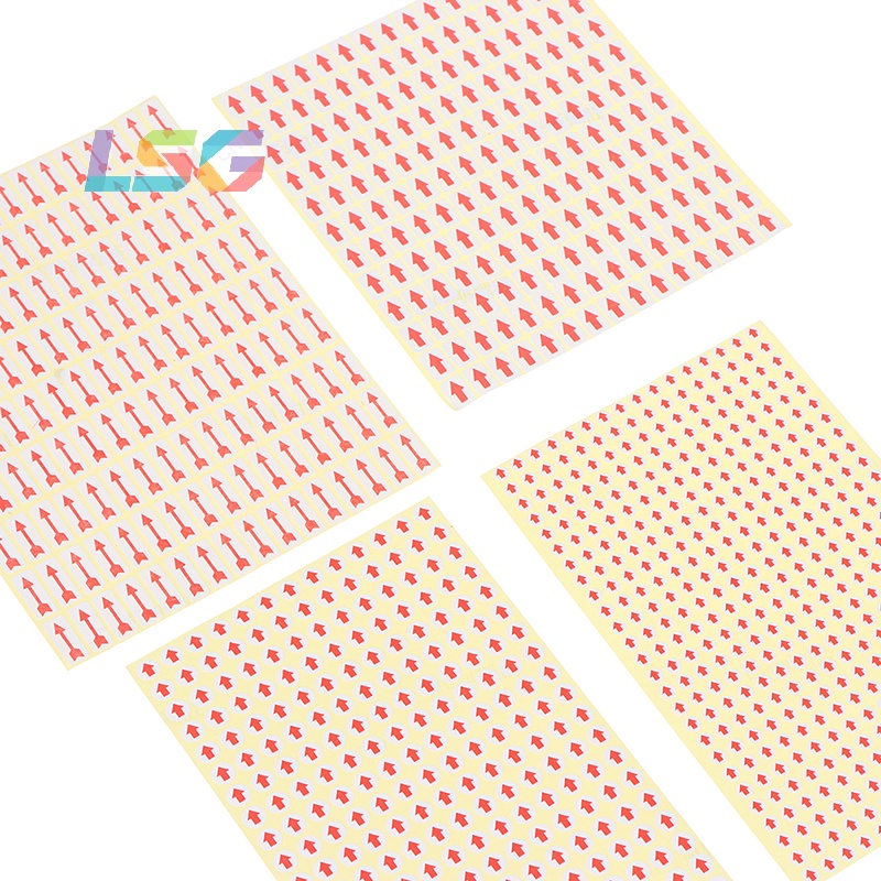 [LSG] 15sheet Arrow Labels Removable Small Circle Dot Stickers Defect ...