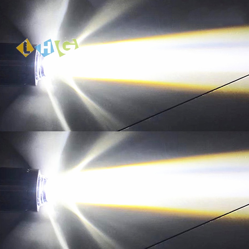 [LHG] H4 LED H6 BA20D LED Motorcycle Headlight Bulbs CSP White Yellow ...