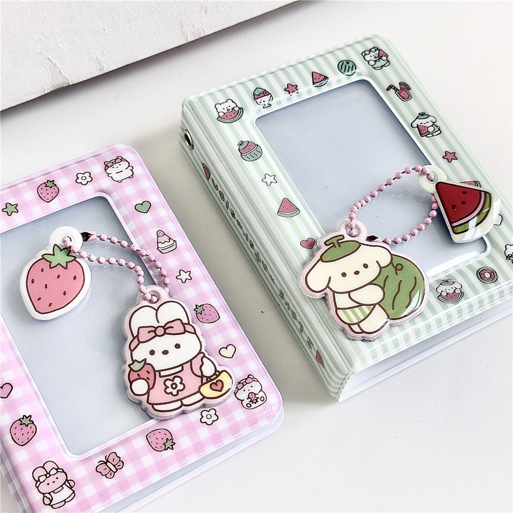 3 Inch Collection Book INS Sweet 40 Slots Square Hollow Cute Cartoon ...