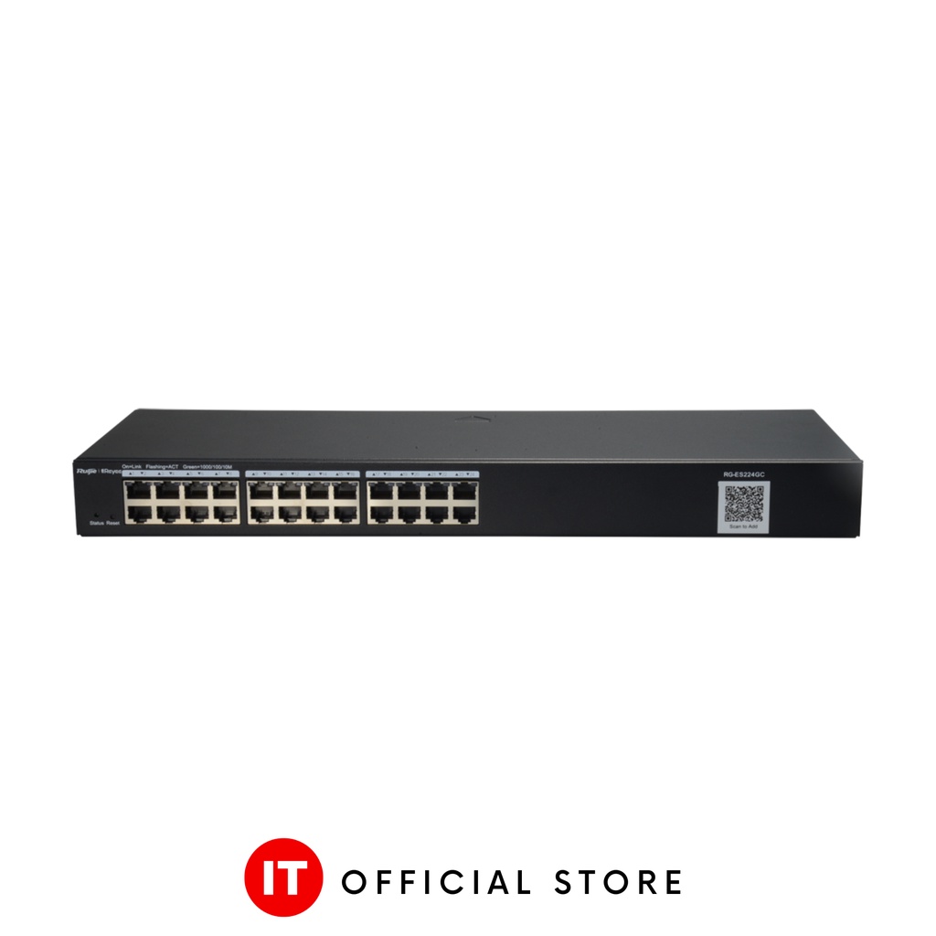 RG-ES224GC 24-Port Gigabit Smart Cloud Managed Switch - Ruijie I Reyee ...