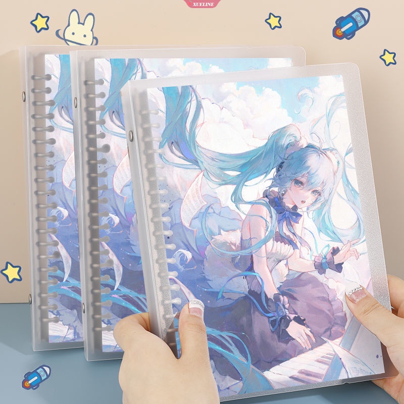 New Anime Kawaii Hatsune Miku Notebook Girl Student Cartoon A5 Coil ...