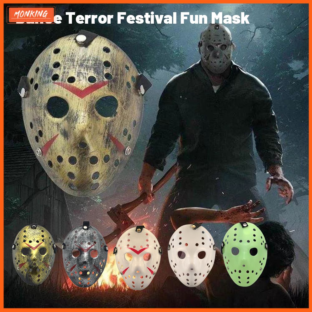 monking】 Jason Voorhees Mask Kanjo Topeng Jason Mask Jdm Style Racing ...