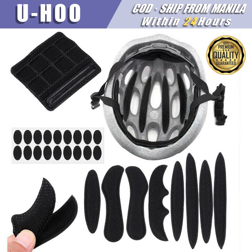 9Pcs/Set Anti-Collision Helmet Padding Foam for Bike Motorcycle Riding ...