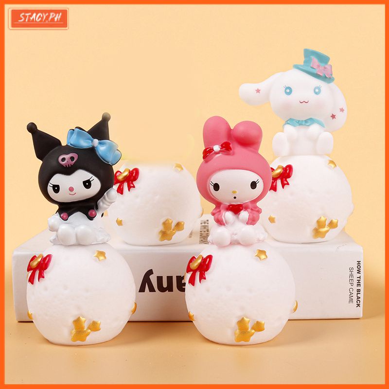 【stacy】 Sanrio Hellokitty Kuromi Cinnamoroll Night Light Glow Kids Toys ...