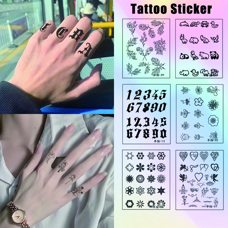 Tattoos Sticker Waterproof Long Lasting 15 Days Small Tattoo Magic ...