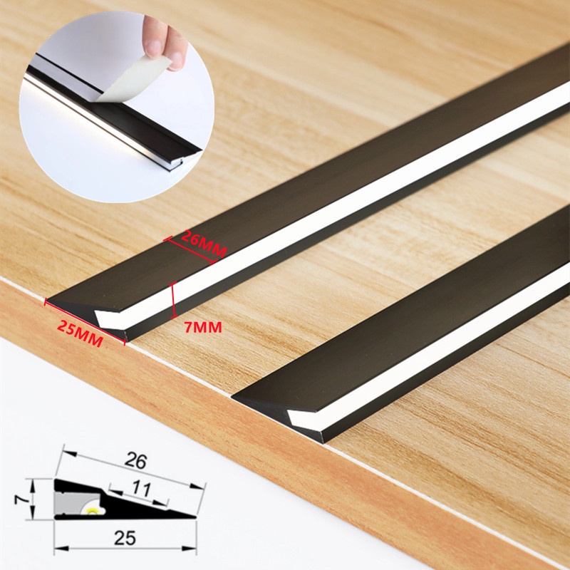 Ultra-Thin Aluminum Profile 7mm Surface Mounted LED Cabinet Lamp 45 ...