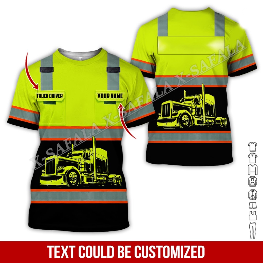 Custom Name Lineman Welder Trucker Mechanic Electrician Truck 3D Print ...