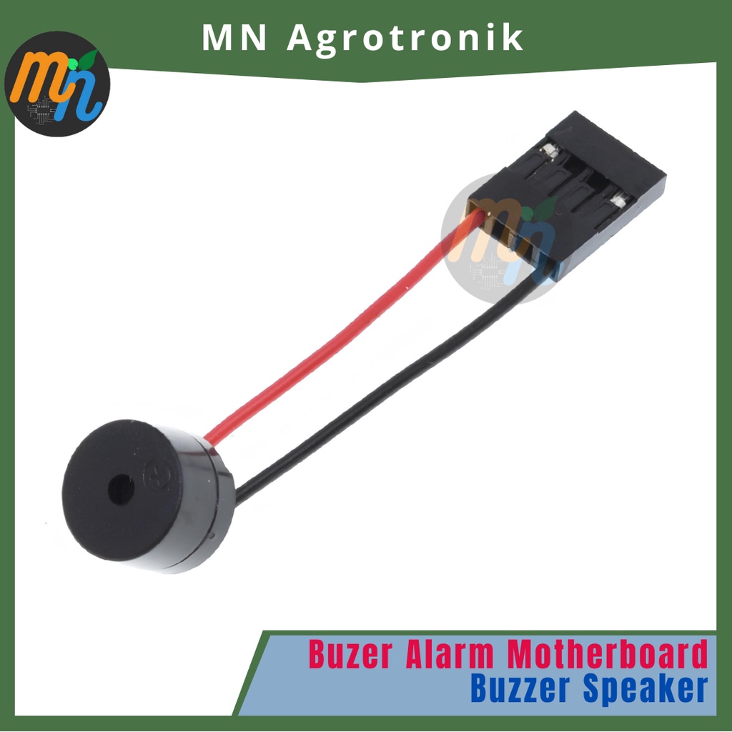 Speaker BUZZER ALARM MOTHERBOARD PC COMPUTER AND ARDUINO | Shopee ...