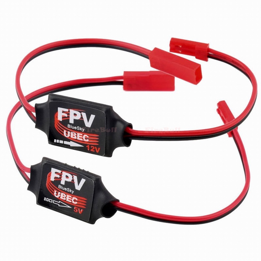 BEC 5V 3A /12V 3A Voltage Regulator Mini UBEC Lipoly DC Step Down for ...