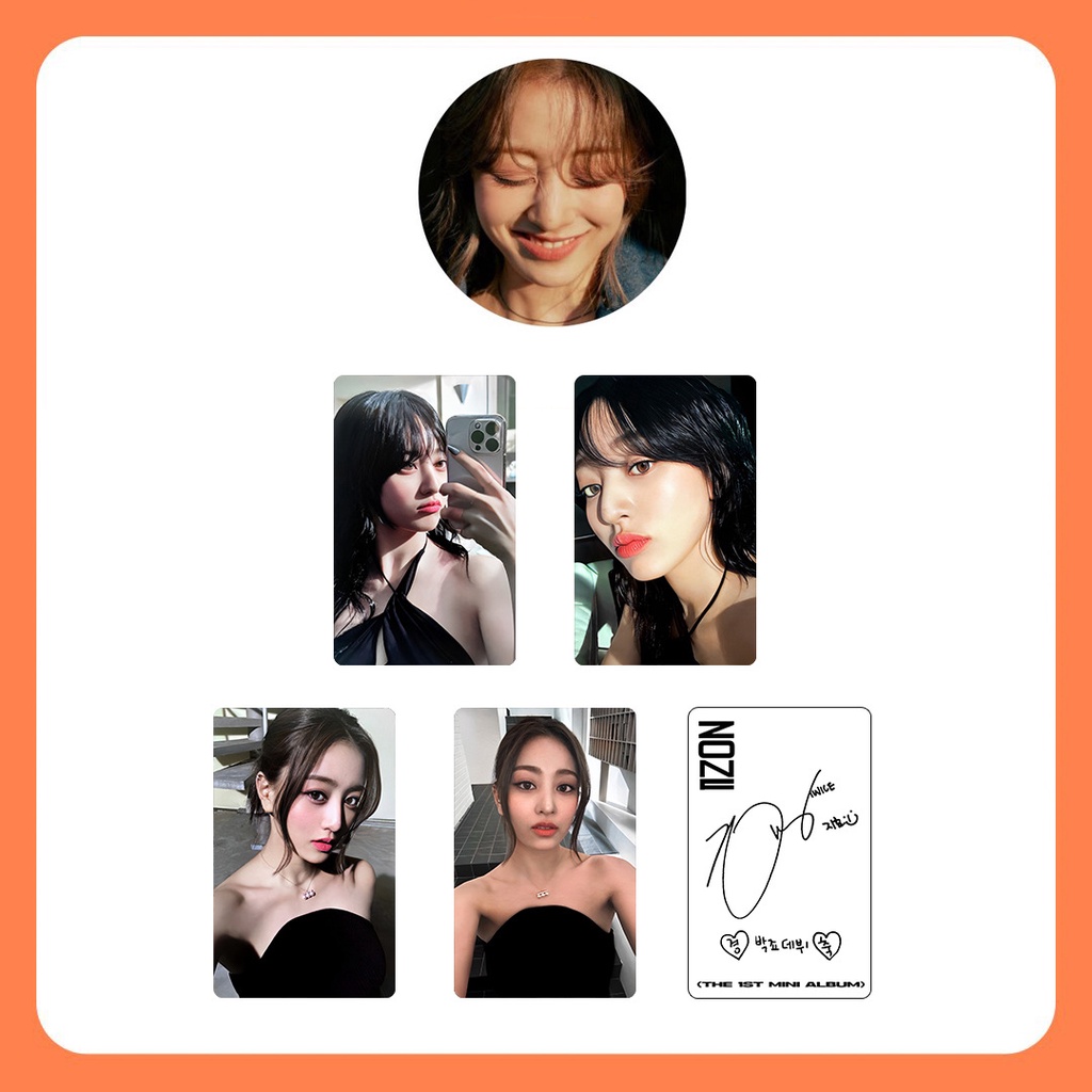4pcs/set JIHYO TWICE 1st Mini Solo Album Photocards ZONE Killin' Me ...