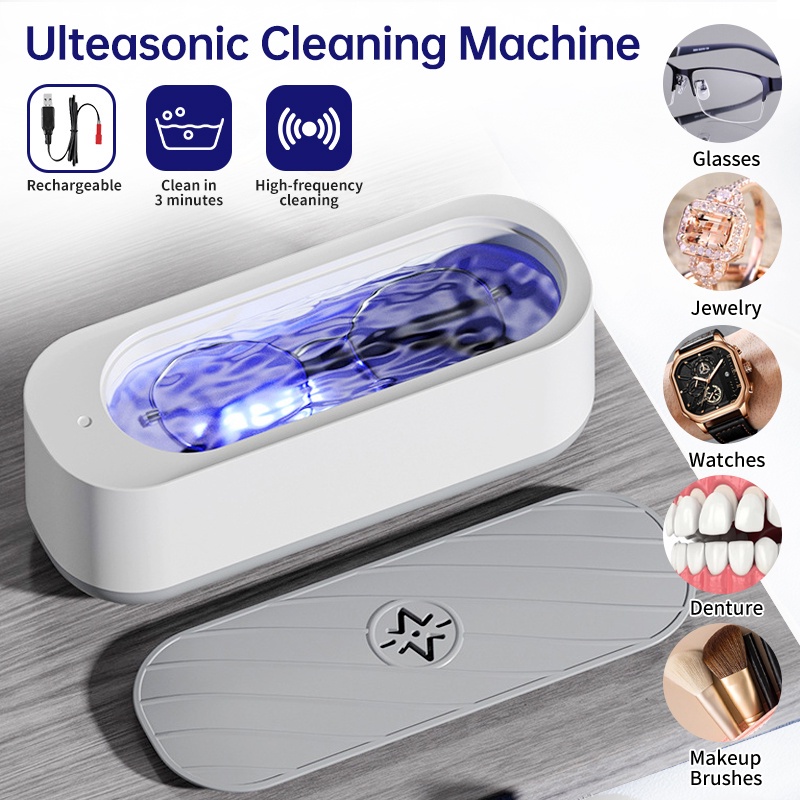 High Frequency Ultrasonic Glasses Cleaning Machine with USB UV Cleaning ...