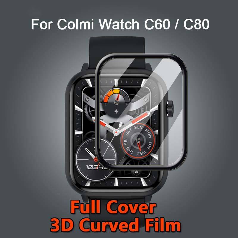 For Colmi P28 P20 P8 Mix Plus C80 C61 C60 P50 M40 P30 i30 i20 i10 P9 Full Cover 3D Curved Black ...