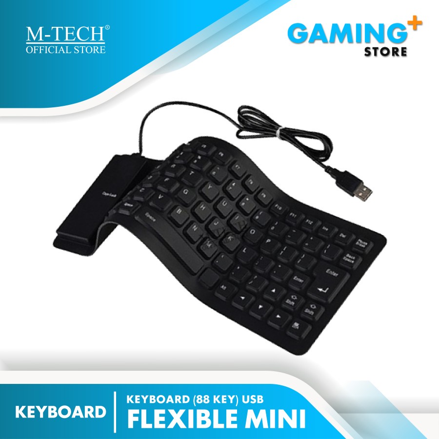 M-Tech Flexible USB Keyboard - Flexible Wired Keyboard | Shopee Philippines
