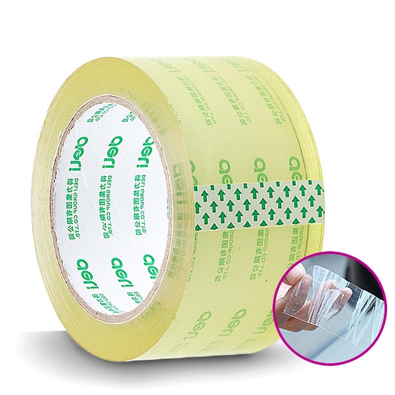 4.8cm Wide Transparent Tape, Big Roll Sealing Tape, 200m Long Express ...