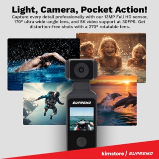 Supremo Ultra HD Pocket Action Camera | Shopee Philippines