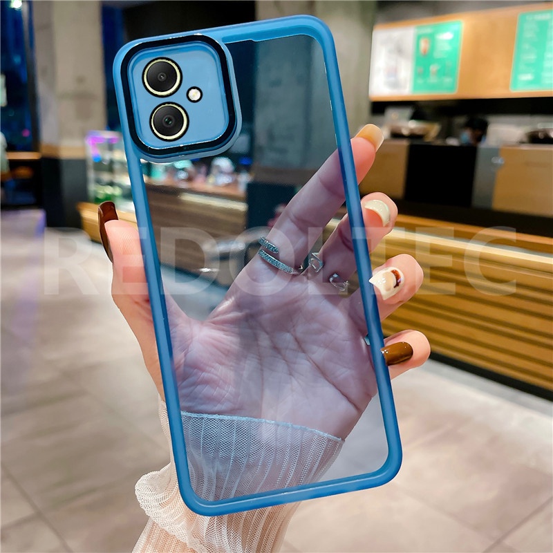 For Samsung Galaxy A05 A05S Phone Case Pure Color Thin Transparent ...