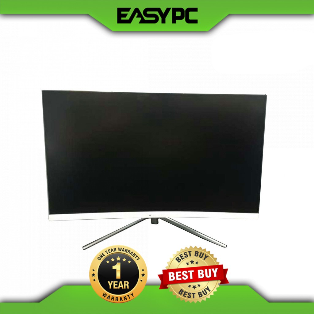 EasyPC| Nvision IN27C18 and IN27FGW 27 inch 75Hz Curve Monitor| White ...