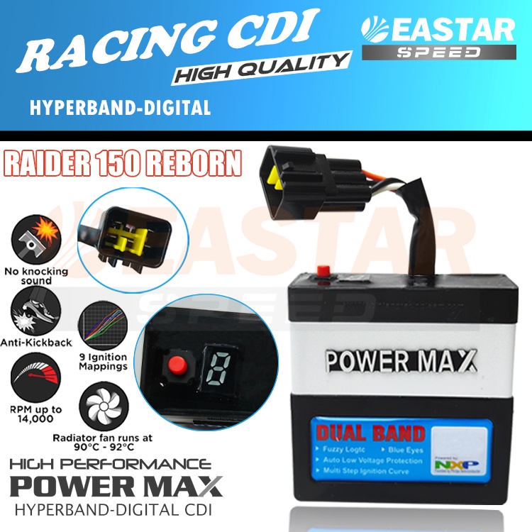 Racing CDI Dualband RAIDER 150 REBORN Need Convertion | Shopee Philippines