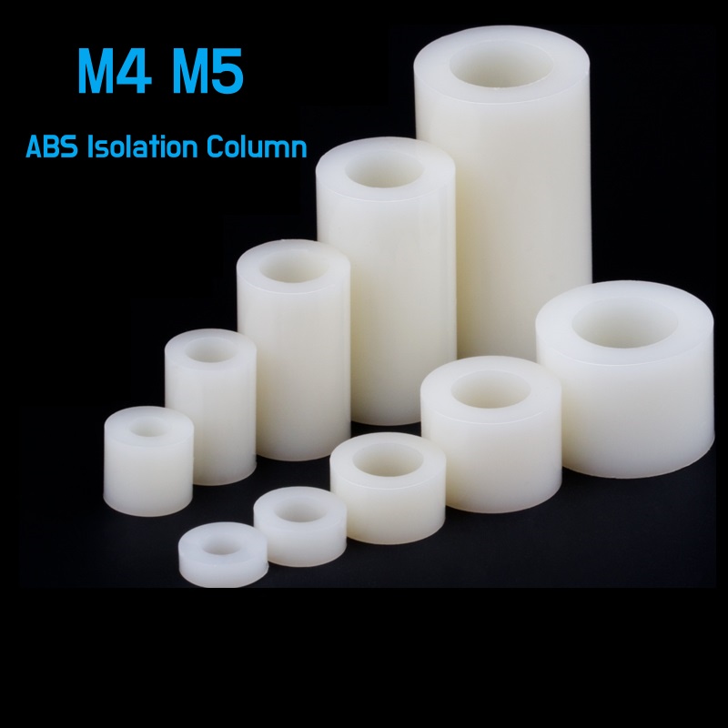 M4 M5 PCB Circuit Board Support Column Spacer ABS Isolation Column ...