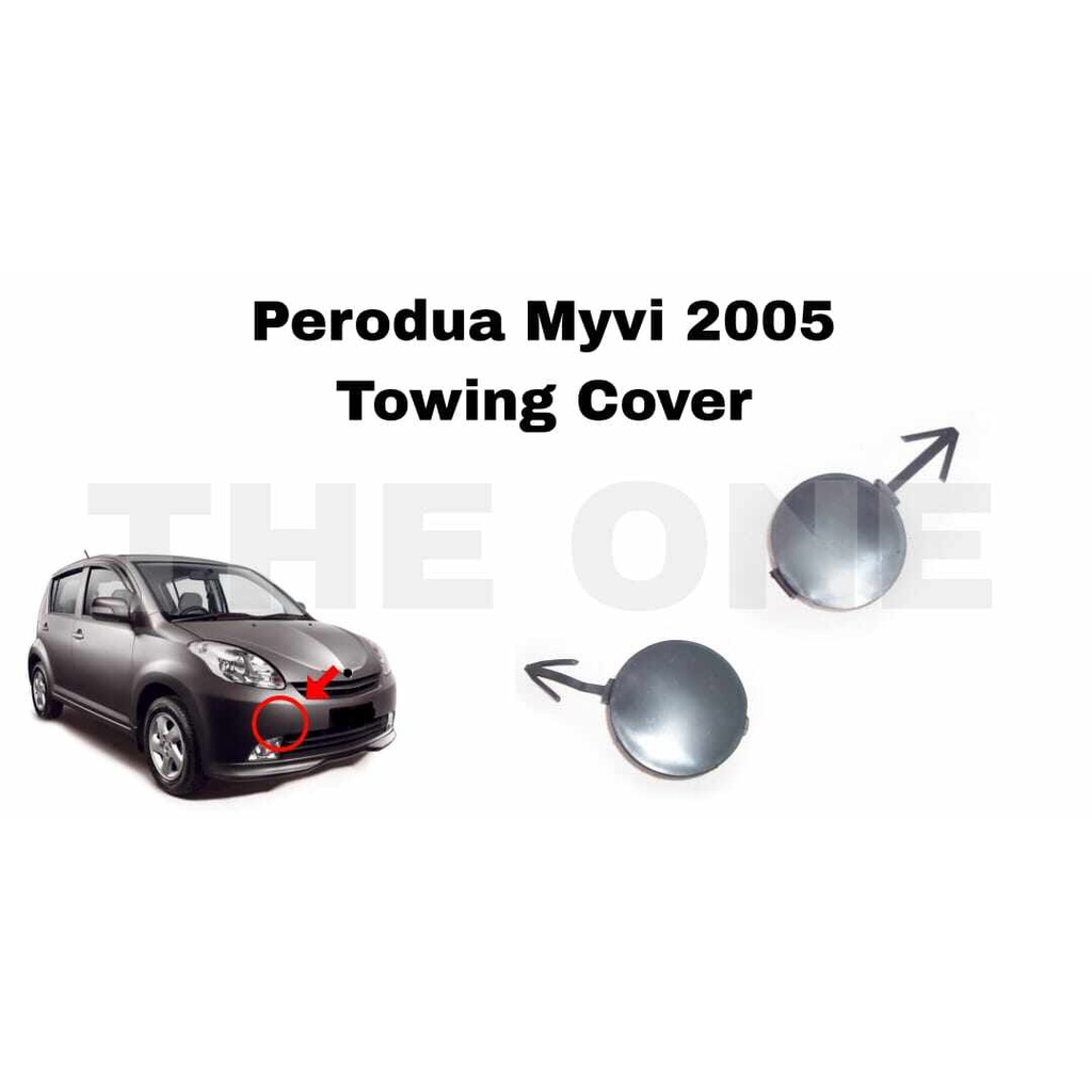 PERODUA MYVI 2005 TOWING COVER CAP/PENUTUP FRONT & REAR | Shopee ...