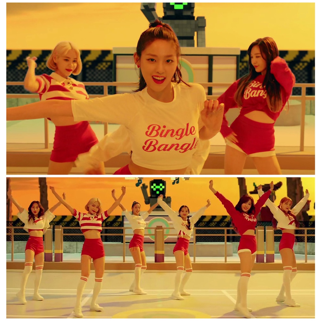 AOA Girl Group Dance Performance Clothes Modern Dance Hit Song ...