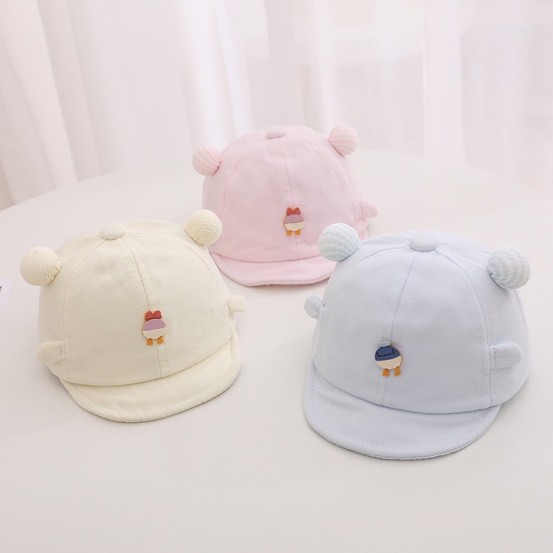 Cute Ear Baby Peaked Cap Soft Cotton Newborn Baseball Hat Cartoon ...