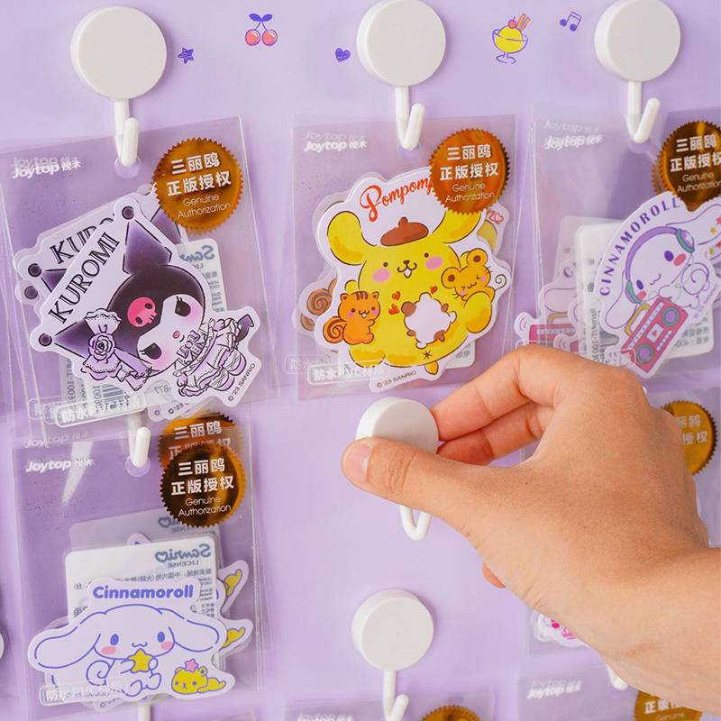 64Pcs/Set Sanrio mymelody Kuromi Cinnamoroll Pom Pom Purin Pochacco ...