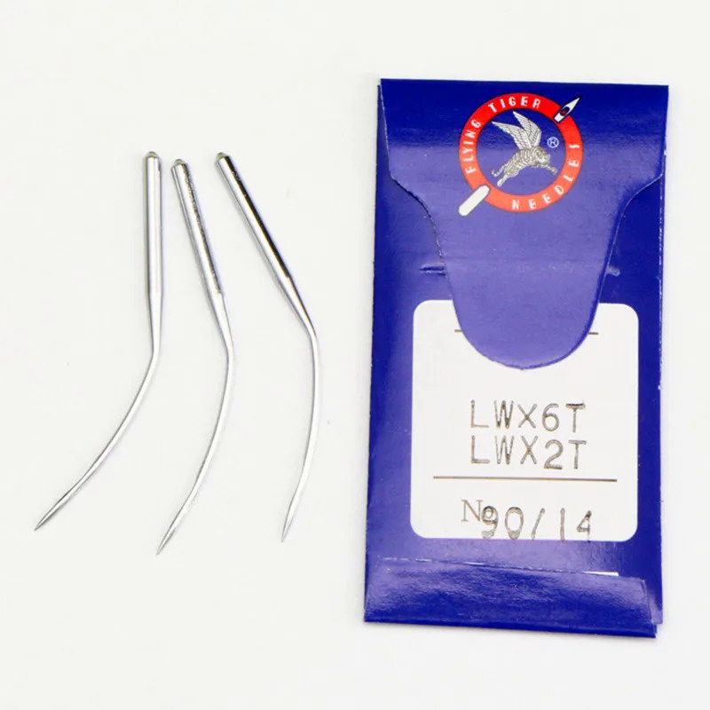 10Pcs Flying Tiger LW*6T Portable Silver Metal Blindstitch Sewing ...