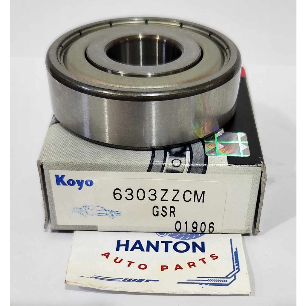 Koyo Japan Metal Ball Bearing 6303ZZCM 17X47X14 | Shopee Philippines