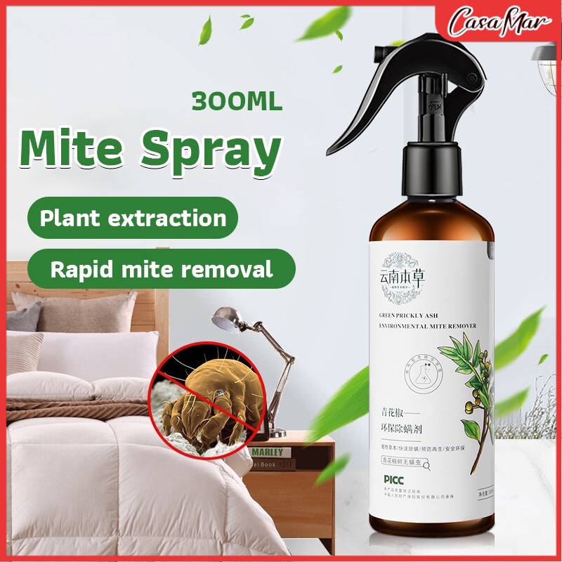 C.M. Mite Spray 300ml Remove Bed Bug Spray Dust Mite Remove Spray Non ...