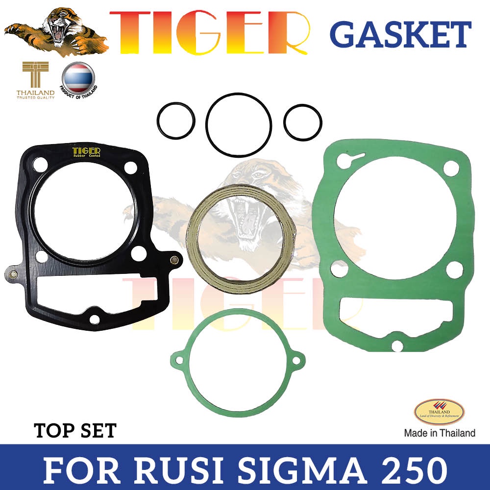 TIGER RUSI SIGMA 250 TOP SET (100% Made in Thailand) | Shopee Philippines