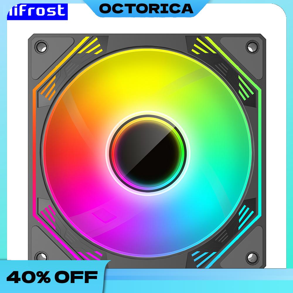 120mm Chassis Fans 1800 RPM 5V 3Pin ARGB 12V 4PIN PWM Addressable RGB ...