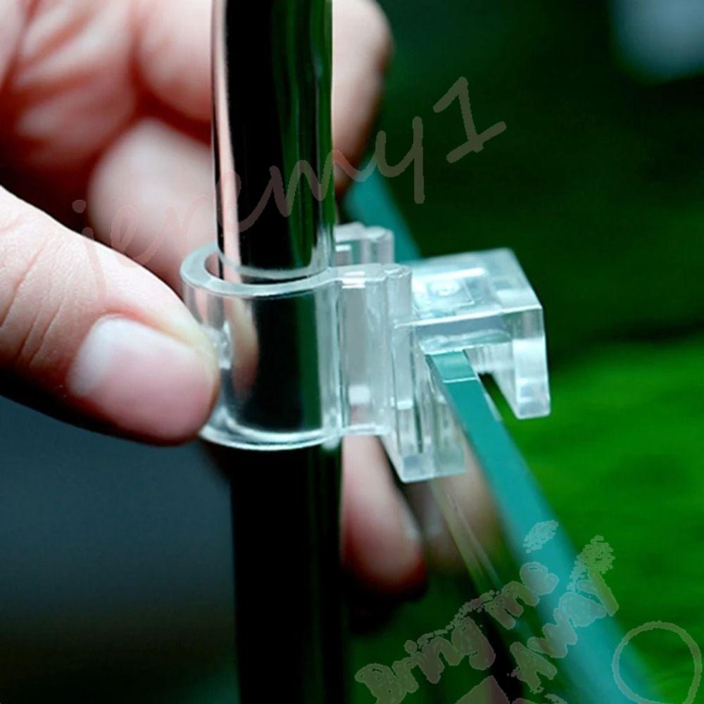 JEREMY1 Water Inlet Outlet Pipe Fixing Clip, Acrylic High-end Aquarium ...